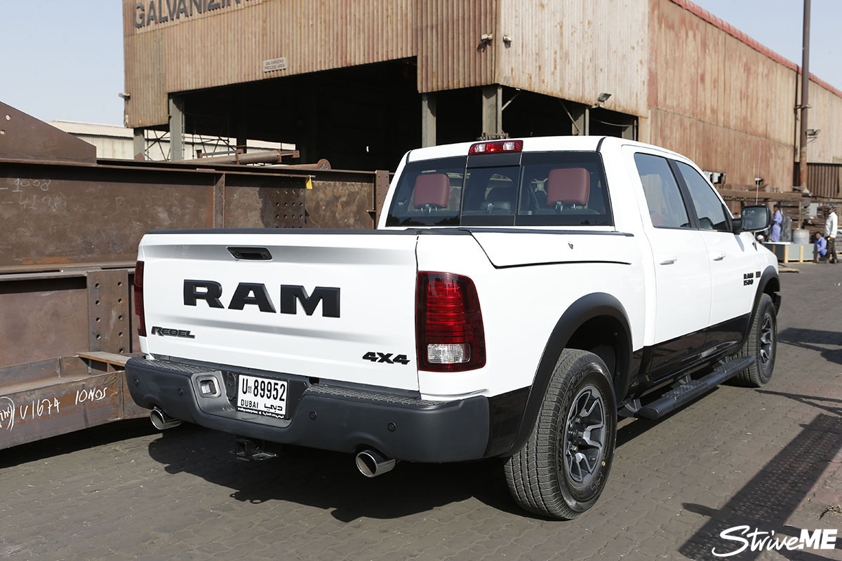 StriveME - تجربة قيادة صحراوية مميزة مع رام 1500 ريبل 2018